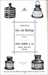 Looking at Labeled Carter’s Cone Inks | Peachridge Glass