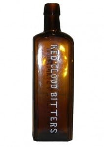 Red Cloud Bitters – One of the Chicago ‘Indians’ | Peachridge Glass