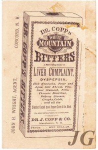 Dr. Copp’s White Mountain Bitters Advertising Trade Cards | P E A C H R ...