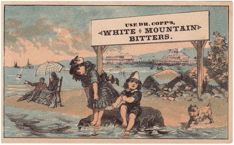 Dr. Copp’s White Mountain Bitters Advertising Trade Cards | P E A C H R ...