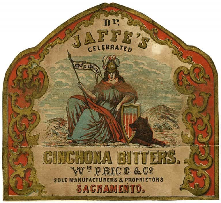 Dr. Jaffe’s Celebrated Cinchona Bitters Trademark Letter | Peachridge Glass