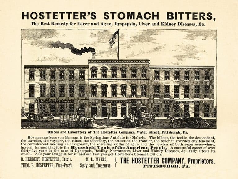 Jacob & David Hostetter – Dr. J. Hostetter’s Celebrated Stomach Bitters ...