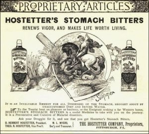 Jacob & David Hostetter – Dr. J. Hostetter’s Celebrated Stomach Bitters ...